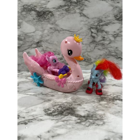 My Little Pony | Toys | My Little Pony Swan Boat With Figures | Poshmark